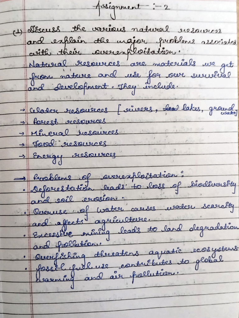 EVS Assignment 02 | PDF