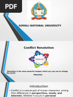 Conflict Resolution Theory | PDF | Conflict Resolution | Conflict (Process)