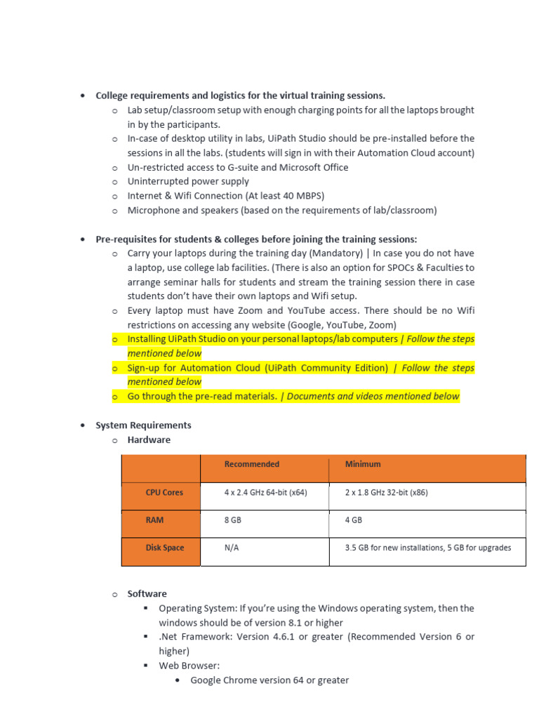 UiPath Studio Installation Guide | PDF | Laptop | Microsoft Windows