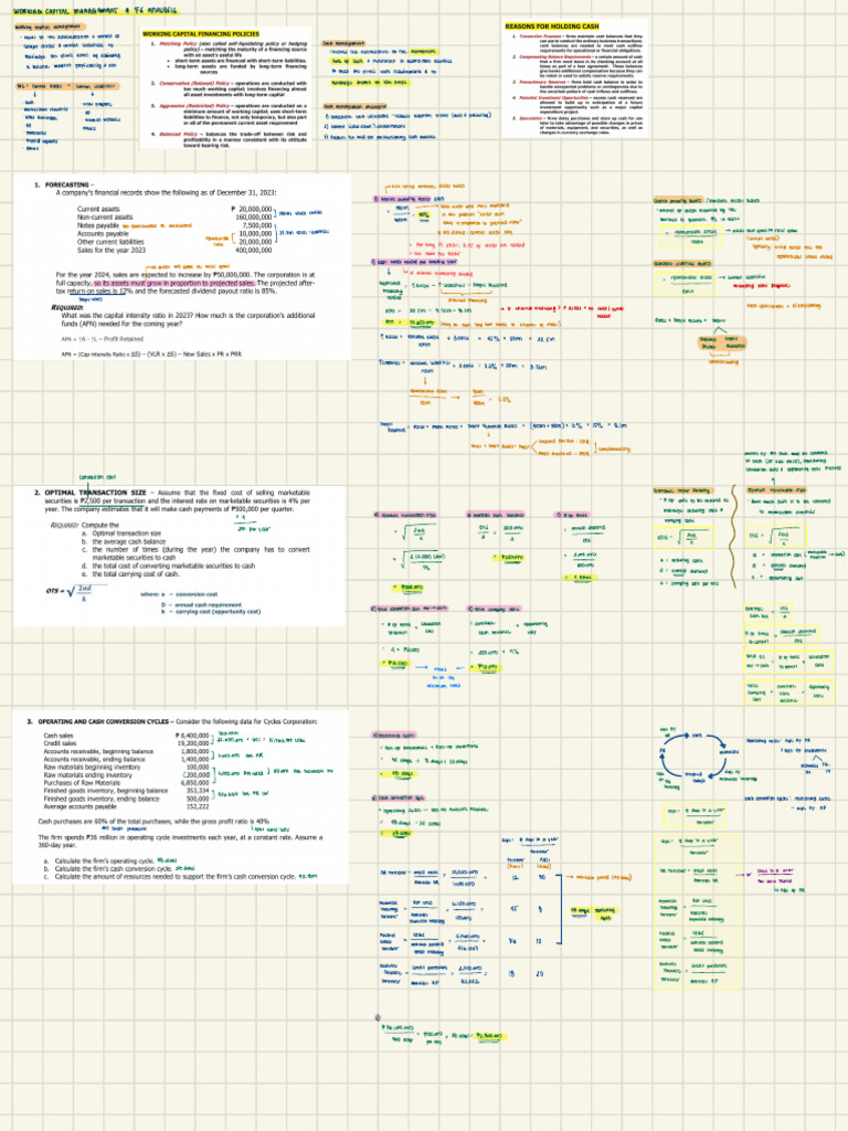 Working Cap MGMT and Fin Statemnts Analysis | PDF | Investing ...