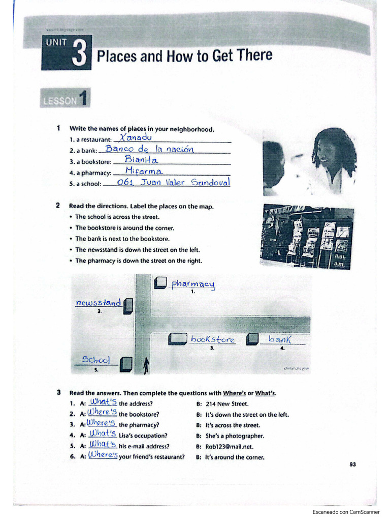 Homework Unit 3-5 | PDF