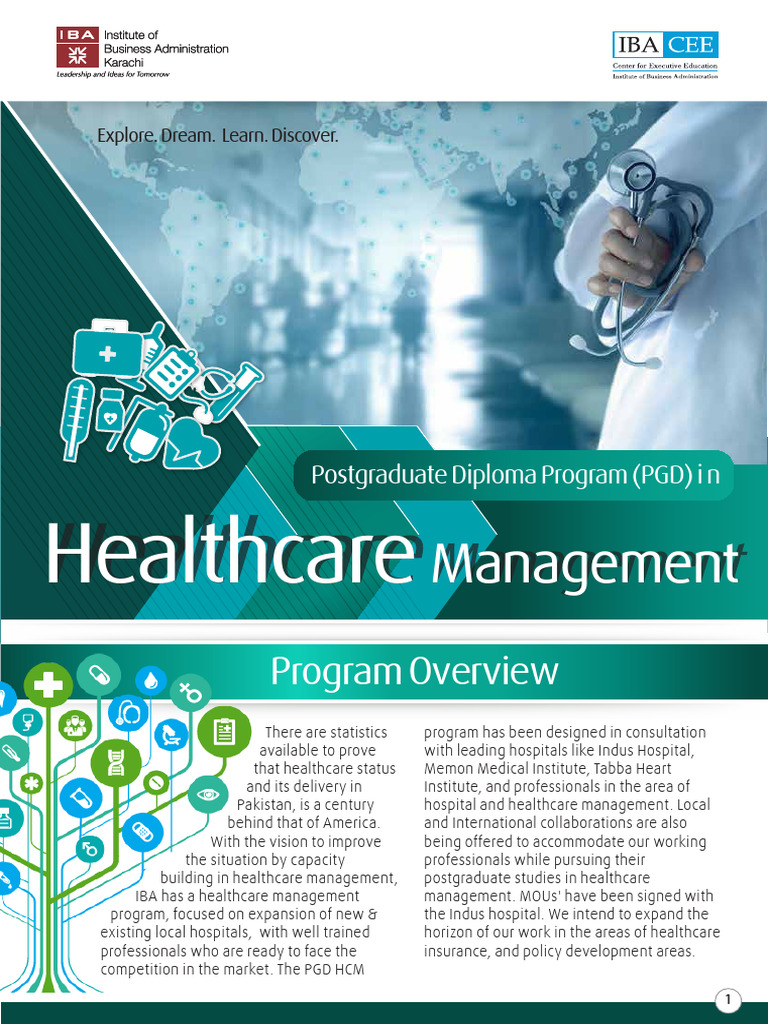 IBA Karachi PGD Health Care Management | PDF | Health Care | Health ...