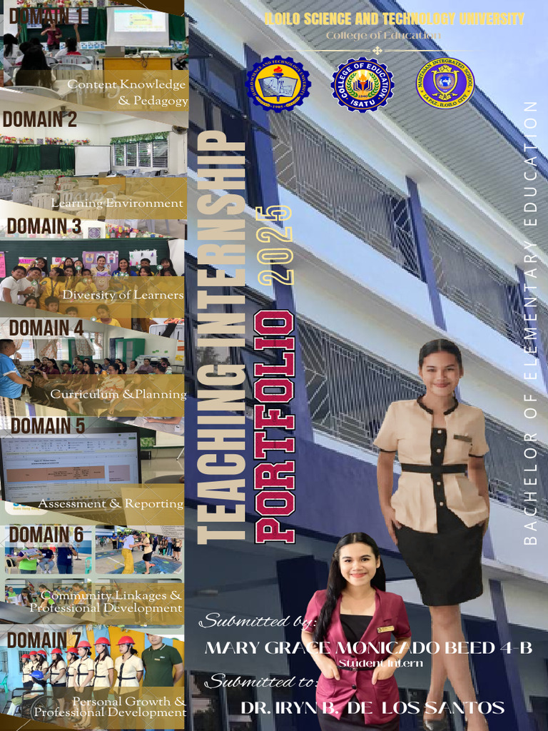 Copy of TEACHING INTERNSHIP PORTFOLIO | PDF | Teachers | Learning