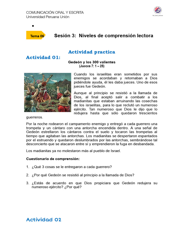 Guía Práct.-Sesión 3 - Vowkgcrpoj | PDF | Volcán | río Amazonas