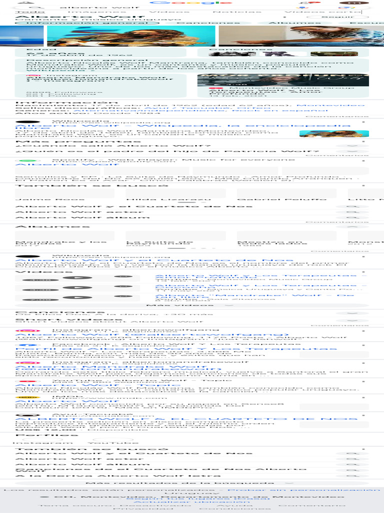 Alberto Wolf - Buscar Con Google | PDF