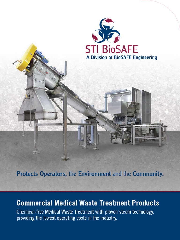 BioSAFE Engineering Medical Waste STI-Brochure | PDF | Waste | Waste ...