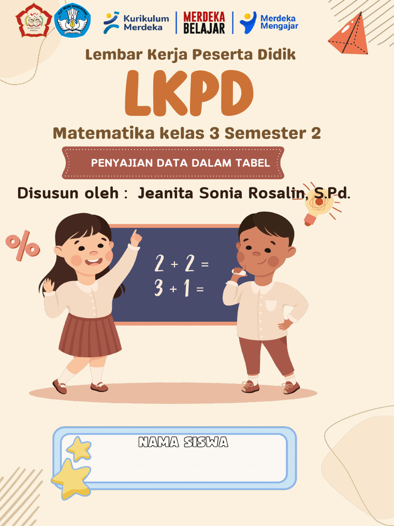LKPD Pengelolaan Data Kelas 3 | PDF