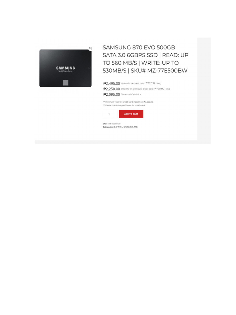 Samsung Evo | PDF