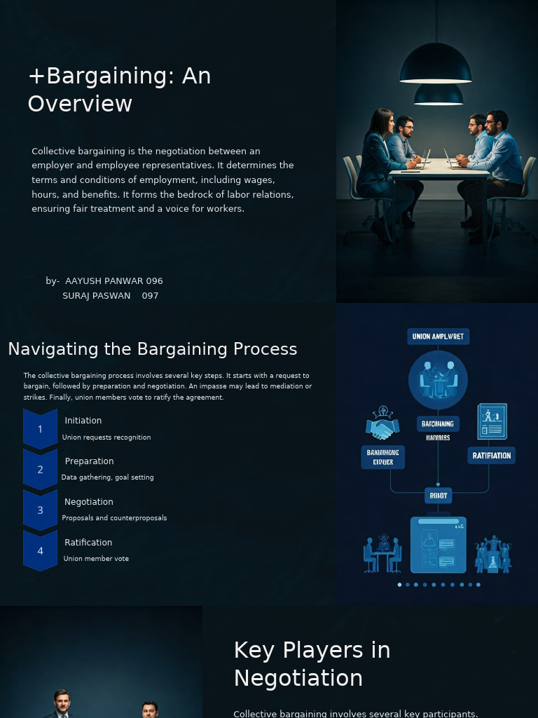 Collective Bargaining An Overview | PDF | Collective Bargaining ...