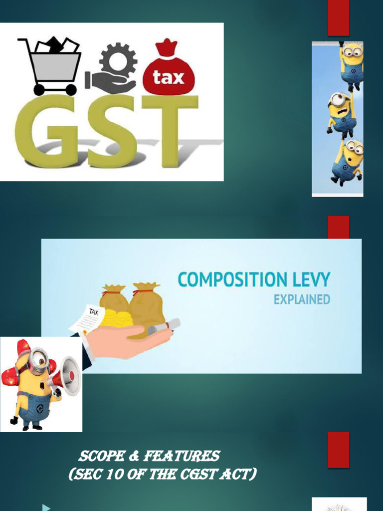 Sem VI, GST (Composition Levy) | PDF | Taxes | Taxation