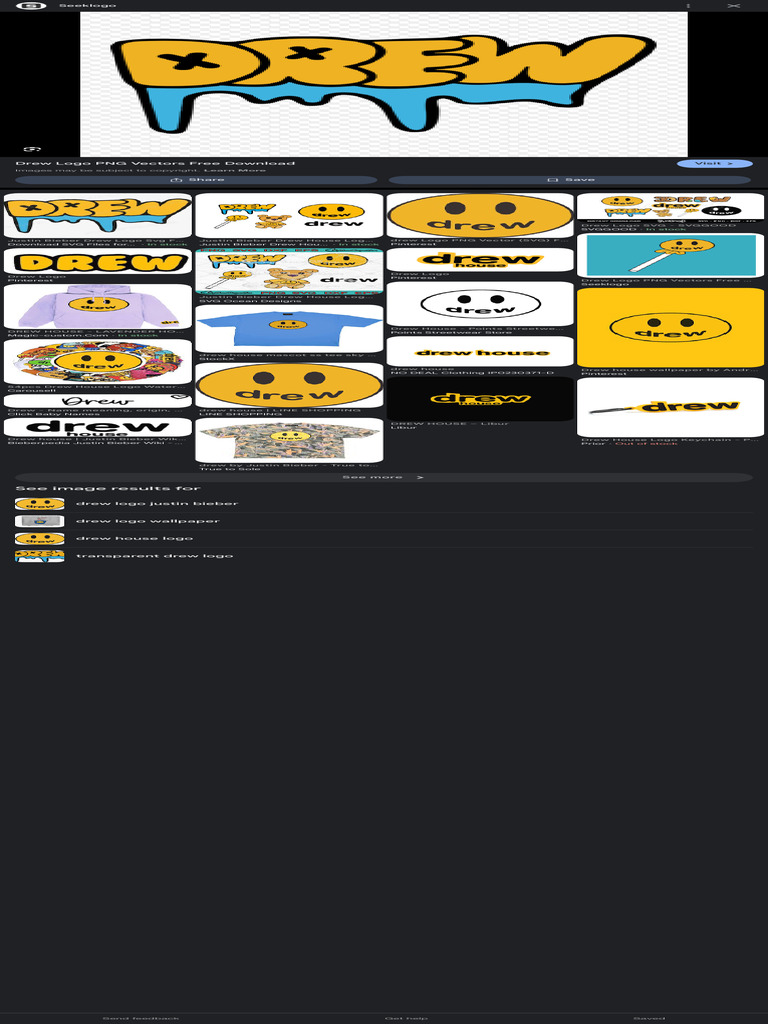 Drew Logo PNG and Vector Downloads | PDF | Computer Graphics | Graphics