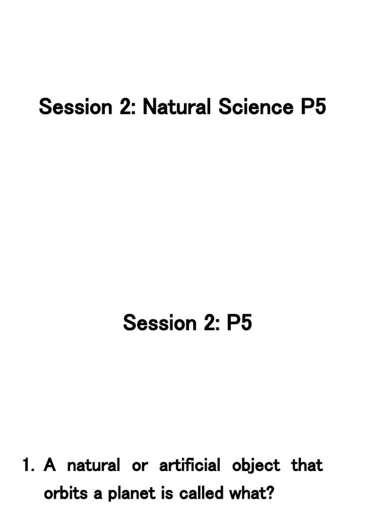 Session 2 Natural Science P5AB - PPTX 1 | PDF | Rock (Geology ...