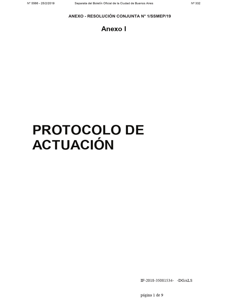 Protocolo Basico Actuacion Policial - Pe-Res-Mayepgc-Mayepgc-Ssmep-1-19-Anx | PDF | La violencia ...