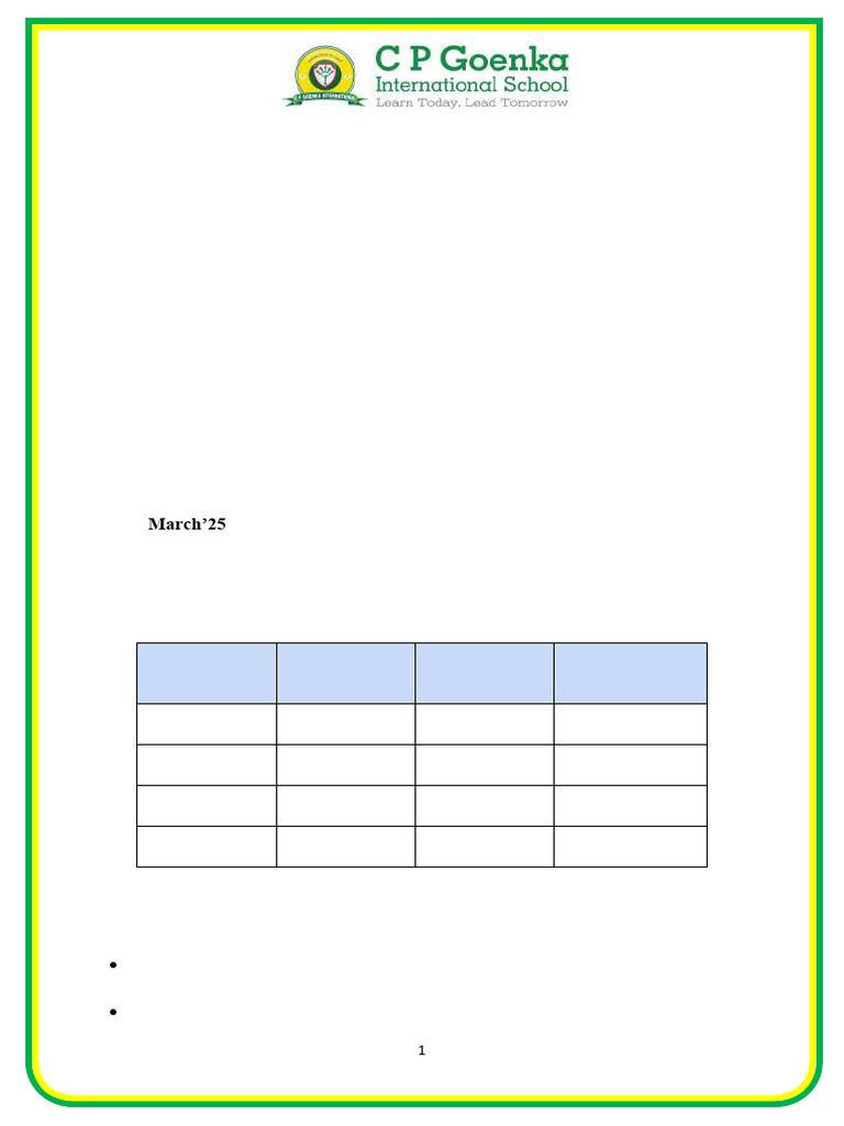 8th March 25 SAP and Club Culmination | PDF