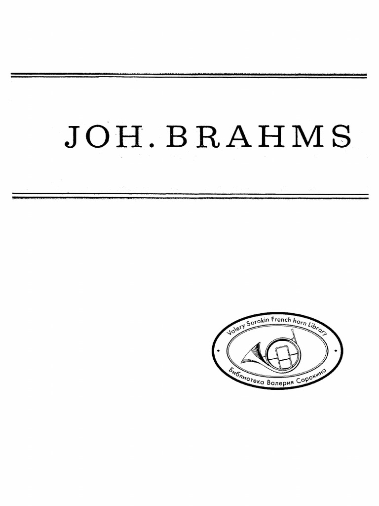 10 Horn Studies | PDF