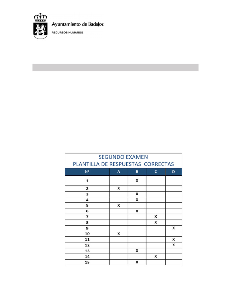 Plantilla Definitiva Segundo Ejercicio | PDF