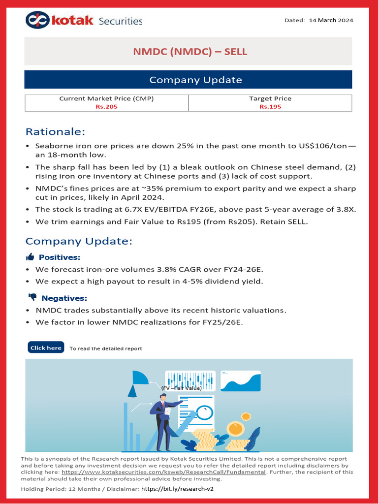 1 - NMDC - One Pager - Update - March2024 | PDF