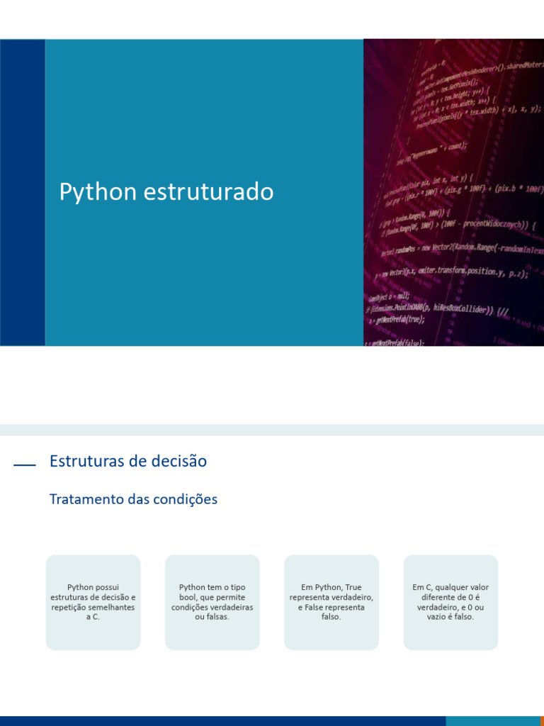 Estruturas de Decisão e Repetição em Python | PDF | Recursão | Python ...
