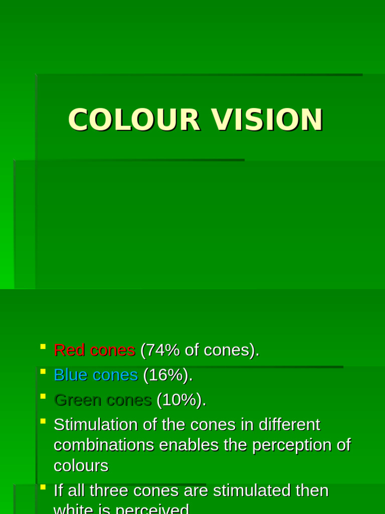 Colour Vision | PDF