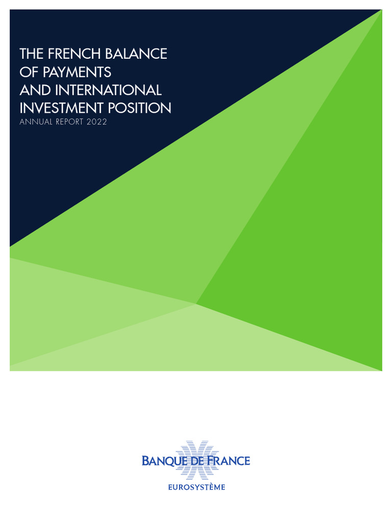 The French Balance of Payments and International Investment Position ...