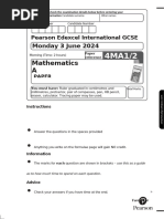 1F 2025 Edexcel Predicted Paper HKM | PDF | Numbers | Mathematics