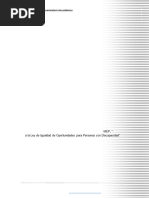 Memo Acomodo Razonable | PDF