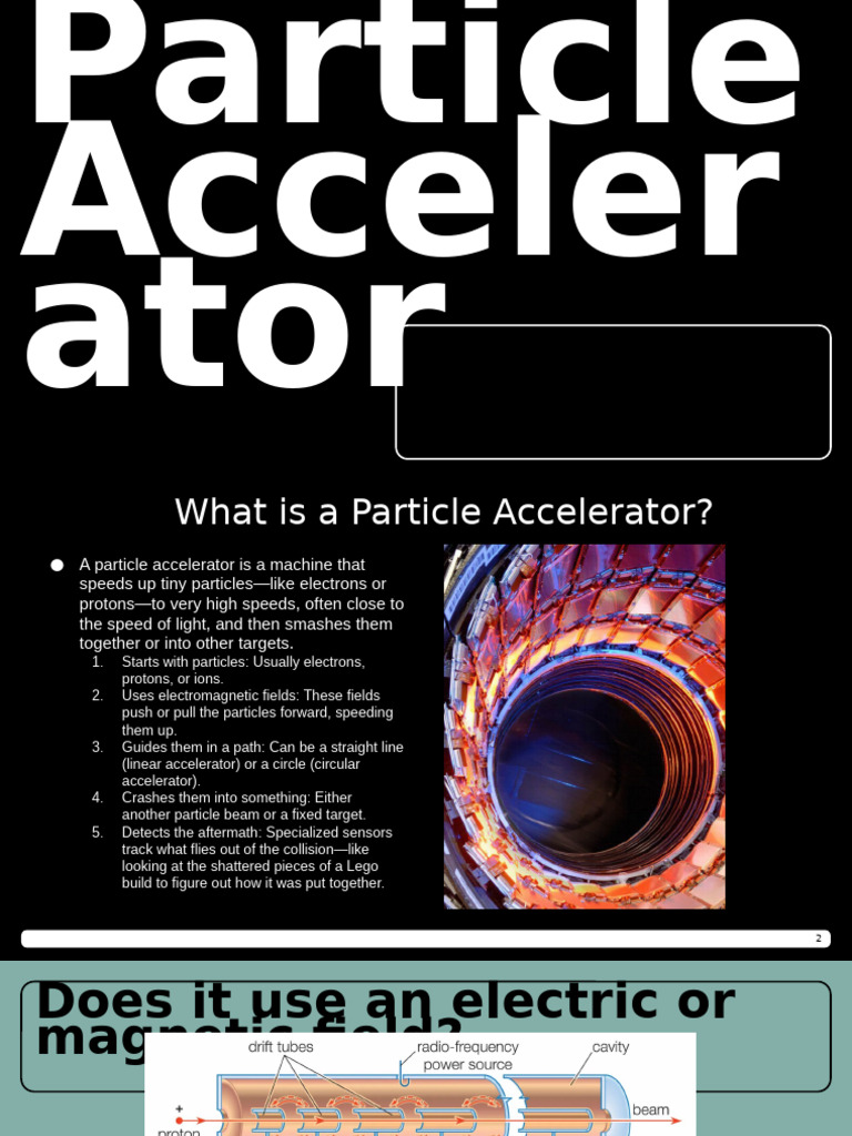 Particle Accelerator | PDF