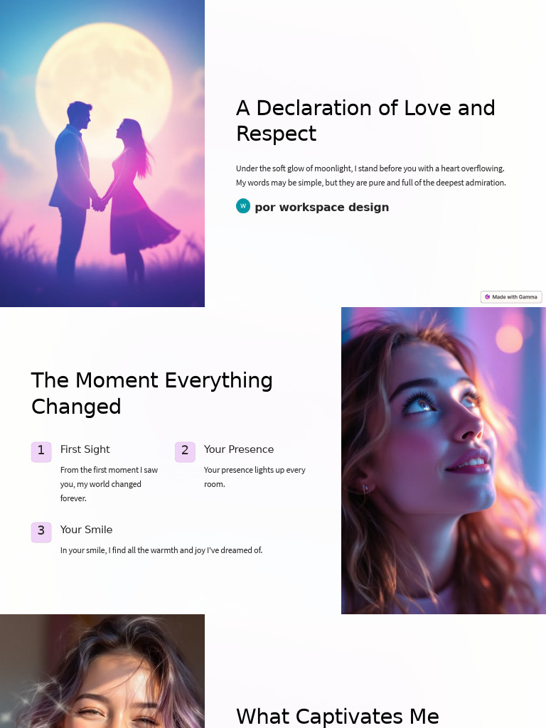 A Declaration of Love and Respect | PDF