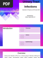 Urinary Tract Infection Presentation | PDF
