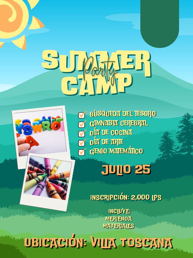 Sumer Camp Activity | PDF | Procesos mentales | Ciencias del comportamiento