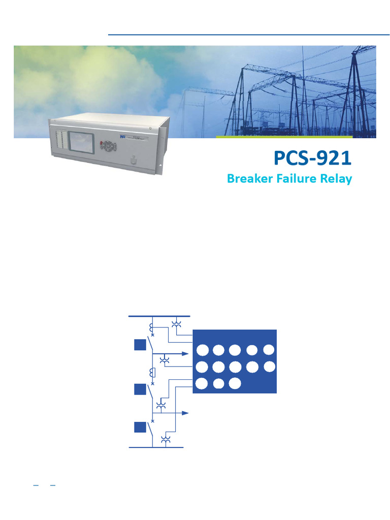 PCS-921 Breaker Failure Relay | PDF | Relay | Electronic Engineering