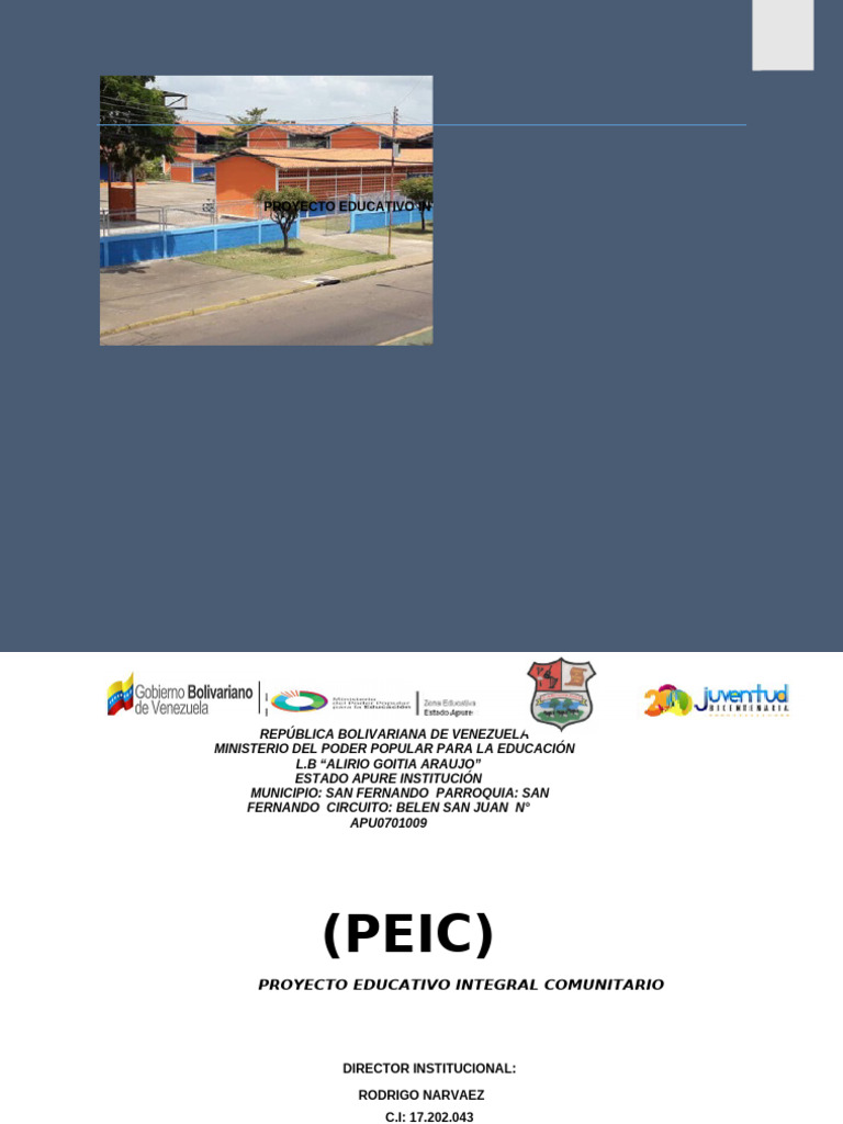 Peic Ejemplo | PDF | Aprendizaje | Modificación de comportamiento