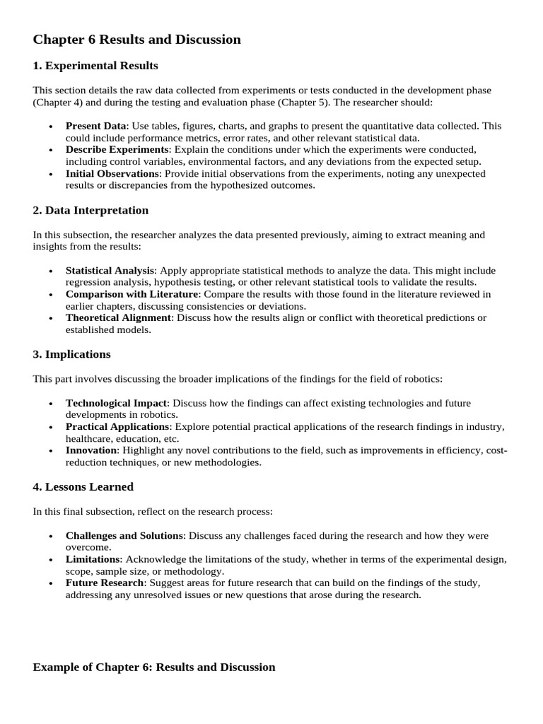Chapter 6 Results and Discussion | PDF | Data Analysis | Statistics