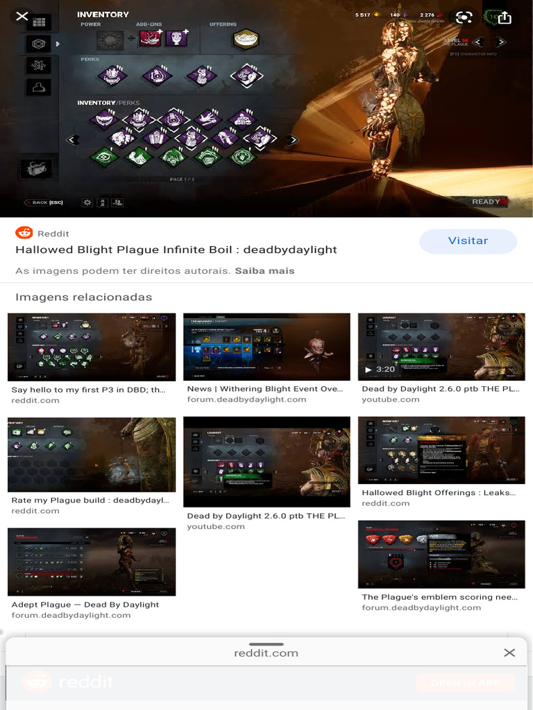 Blight DBD Plague - Pesquisa Google | PDF