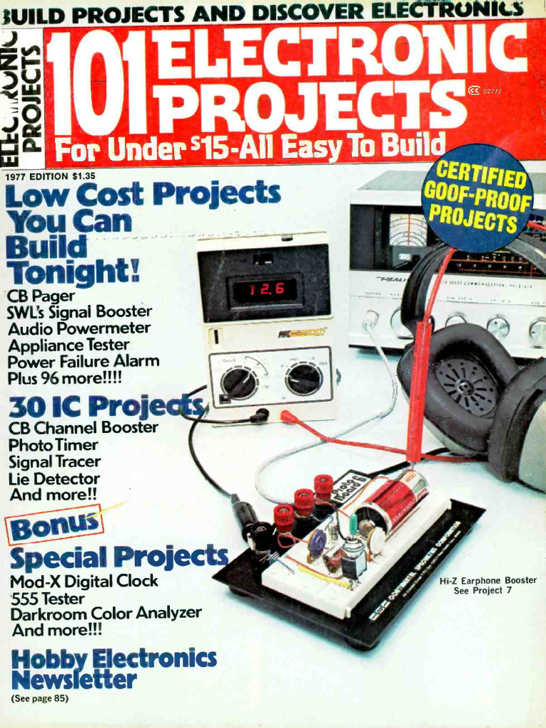 101 Electronics Projects 1977 | PDF