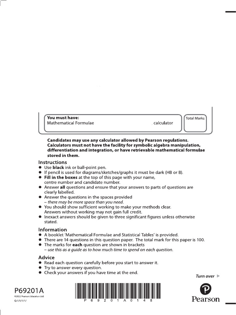 Y12 Pure Homework Paper 5 | PDF