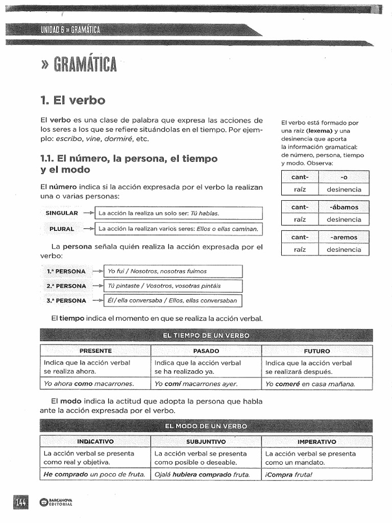 El Verbo | PDF