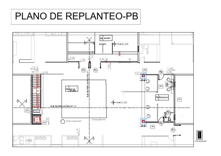 Plano de Replanteo-Pb | PDF