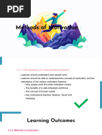 Financial Motivation Methods Explained | PDF | Salary | Employment
