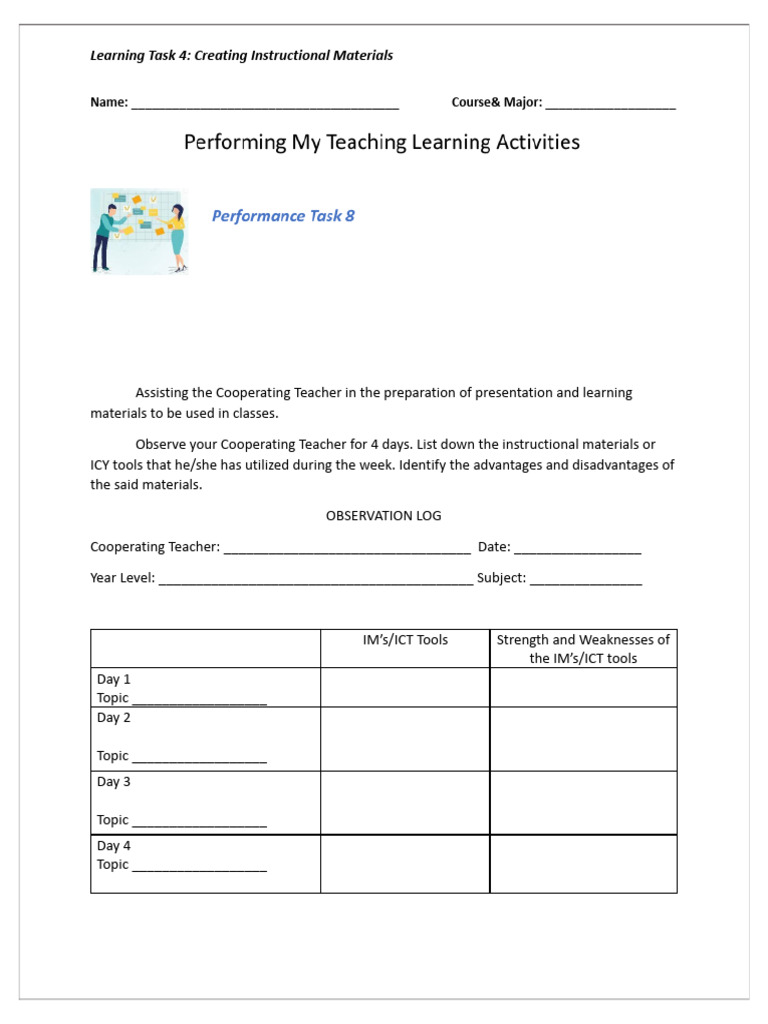 Performance Task 8 | PDF