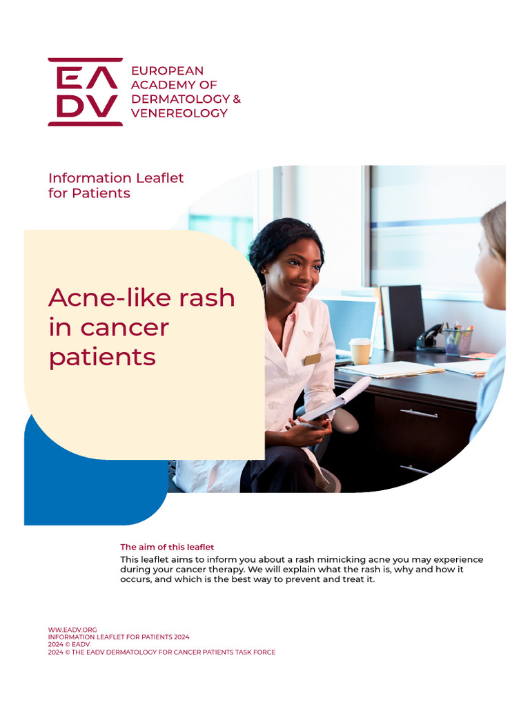 EADV Dermatology For Cancer Patients - Acne Like | PDF | Cancer ...