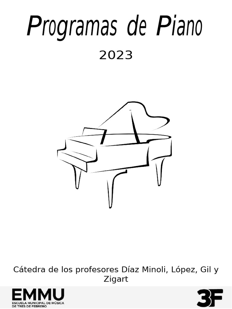Piano Módulo 2 | PDF | Escala (música) | Elementos de la música