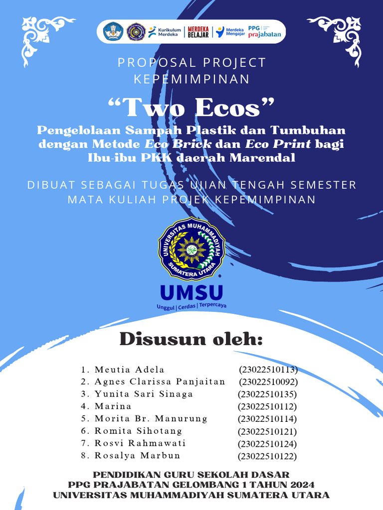 UTS - Proyek Kepemimpinan - Two Ecos | PDF