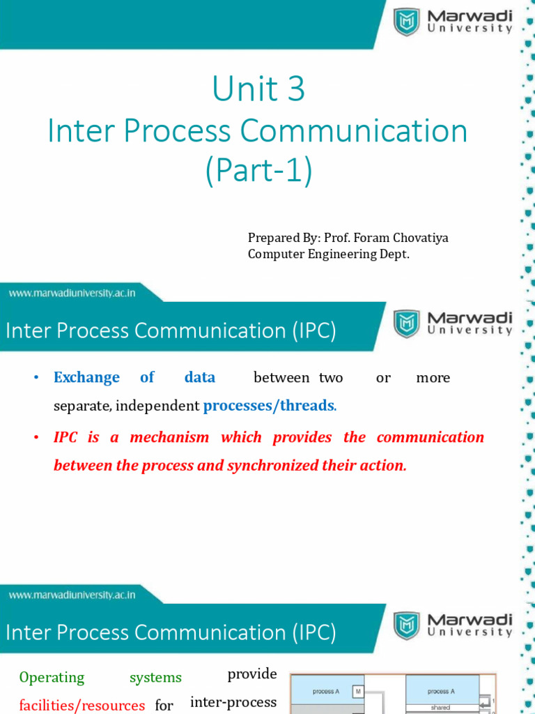 Unit3_Part1pdf__2025_02_19_11_23_13 | PDF | Process (Computing) | Thread (Computing)