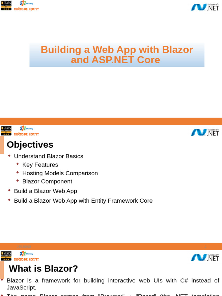 Chapter 06 - Building A Web App With Blazor and ASP .Net Core | PDF | Software Architecture ...