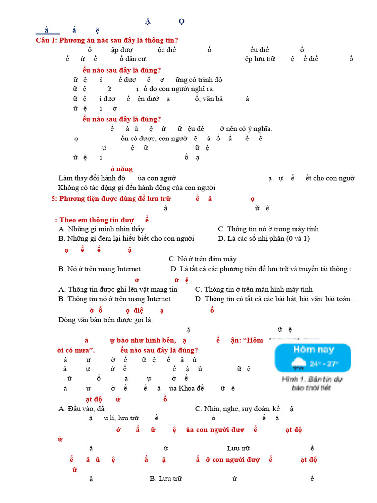 On Tap - Bai 1,2,3 - Gui HS | PDF