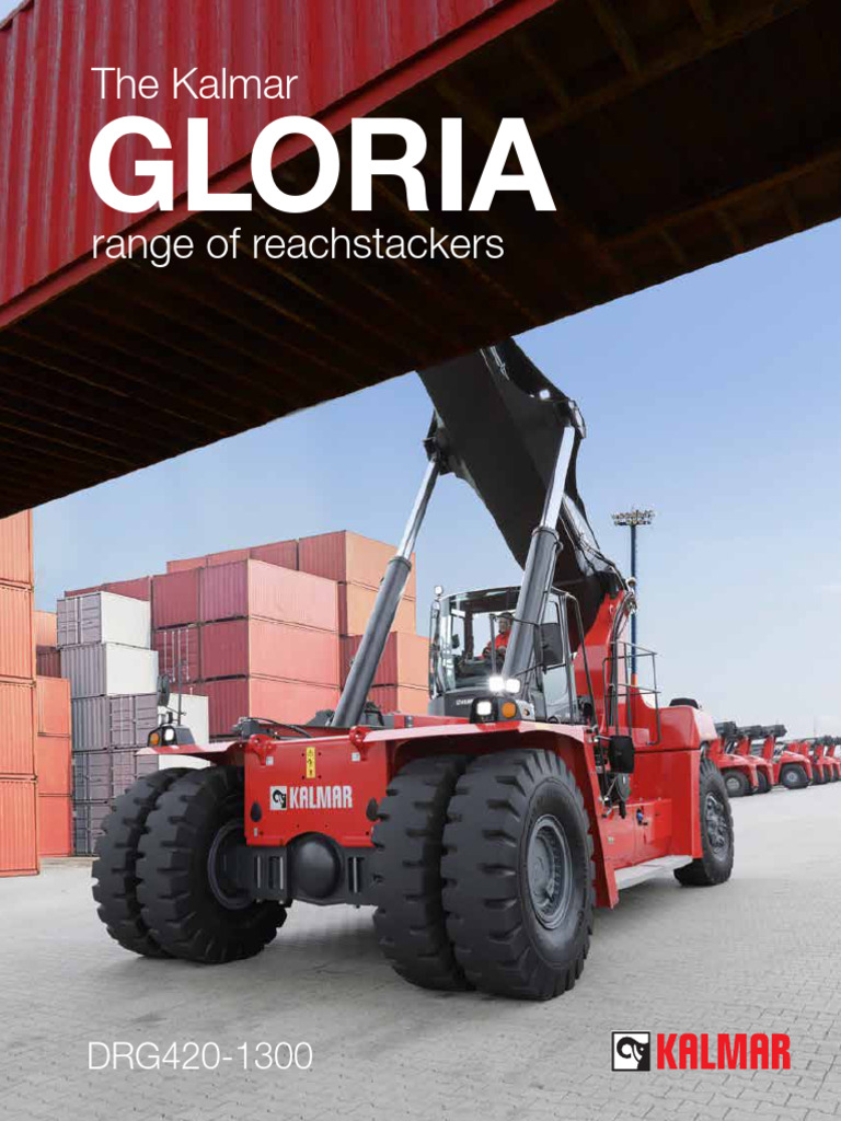 Kalmar Drg420 1300 Reachstacker Brochure en Us | PDF | Truck | Fuel ...
