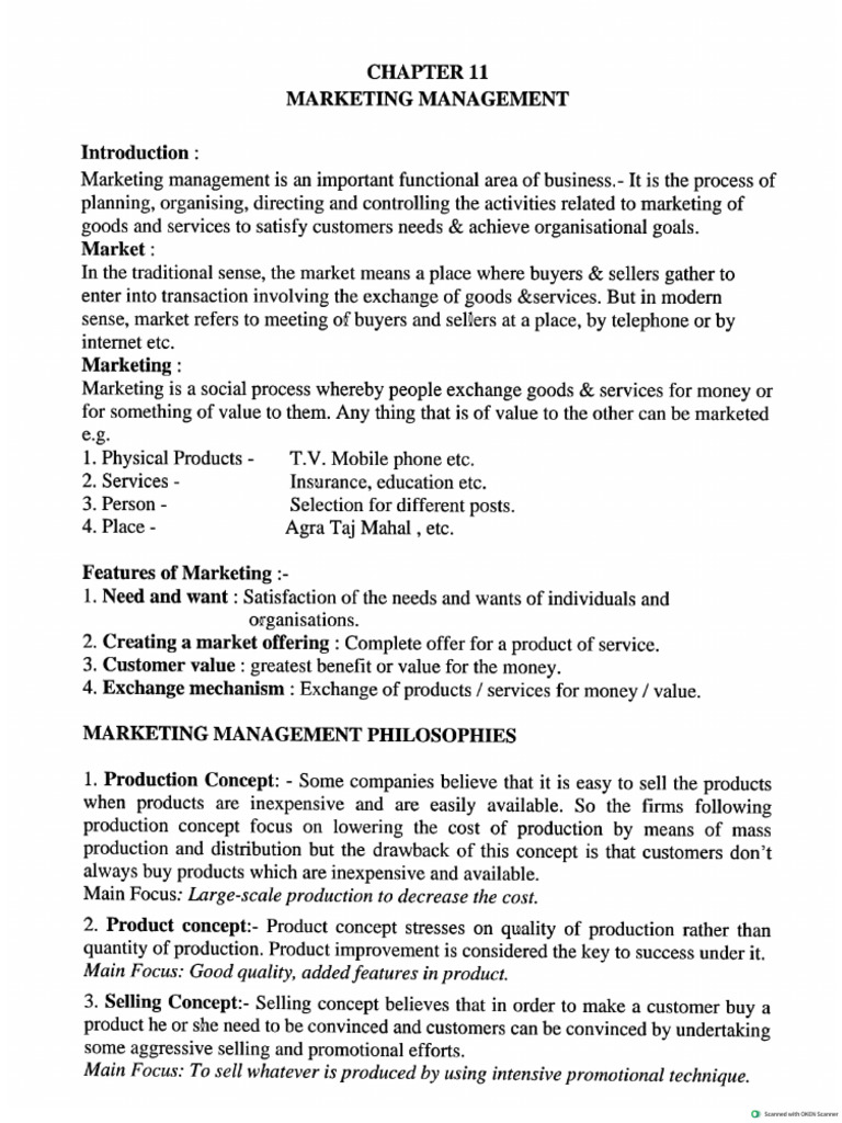 Marketing Management | PDF