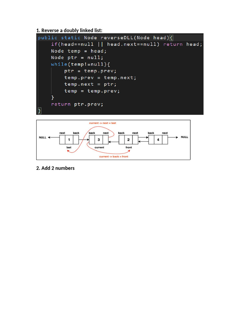 Linked List | PDF