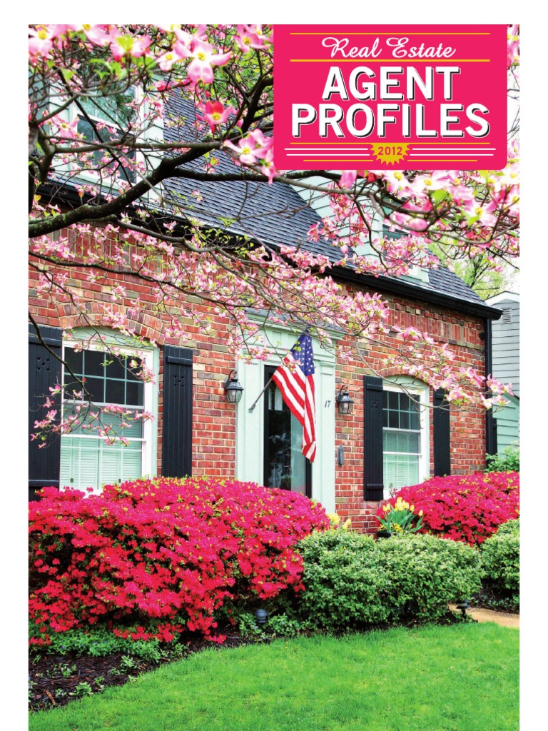 Real Estate Agent Profiles 2012 | PDF | Real Estate Broker | Sales
